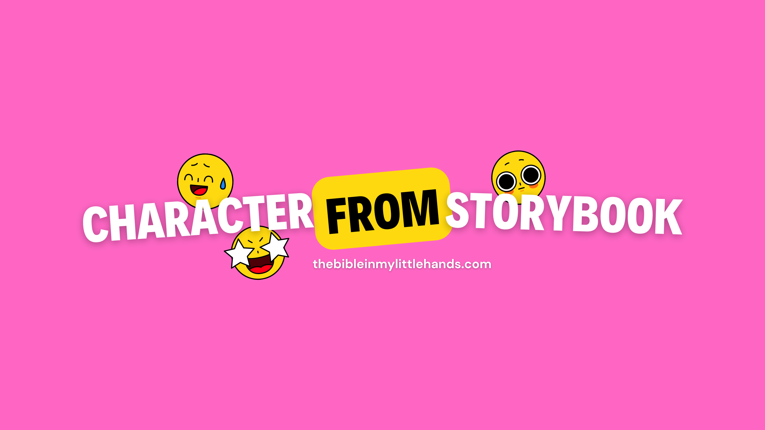 Character from Story Book - Children Bible Story Books